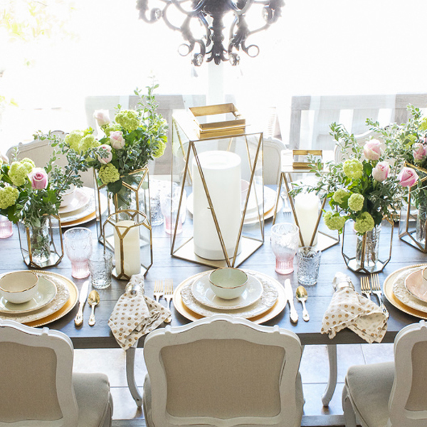 Mother's Day Tablescape and Brunch by Randi Garrett Design