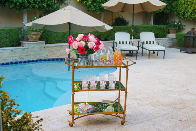 Ice Cream Float Bar Cart