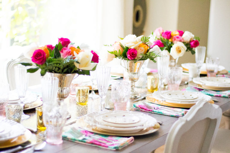 6 tips setting ultimate dinner party table
