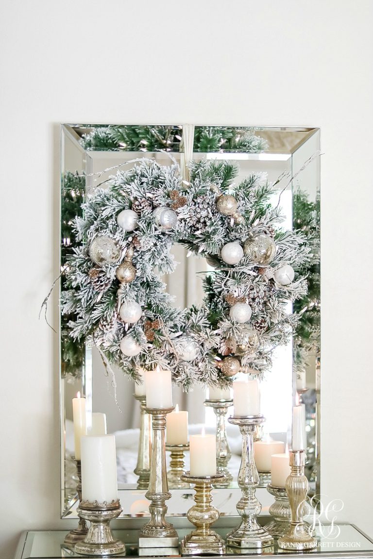 Deck the Halls Christmas Home Tour - Romantic Christmas Bedroom