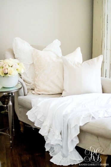 Styled for Spring Home Tour Part 2 - Elegant Ruffle and Lace Spring ...