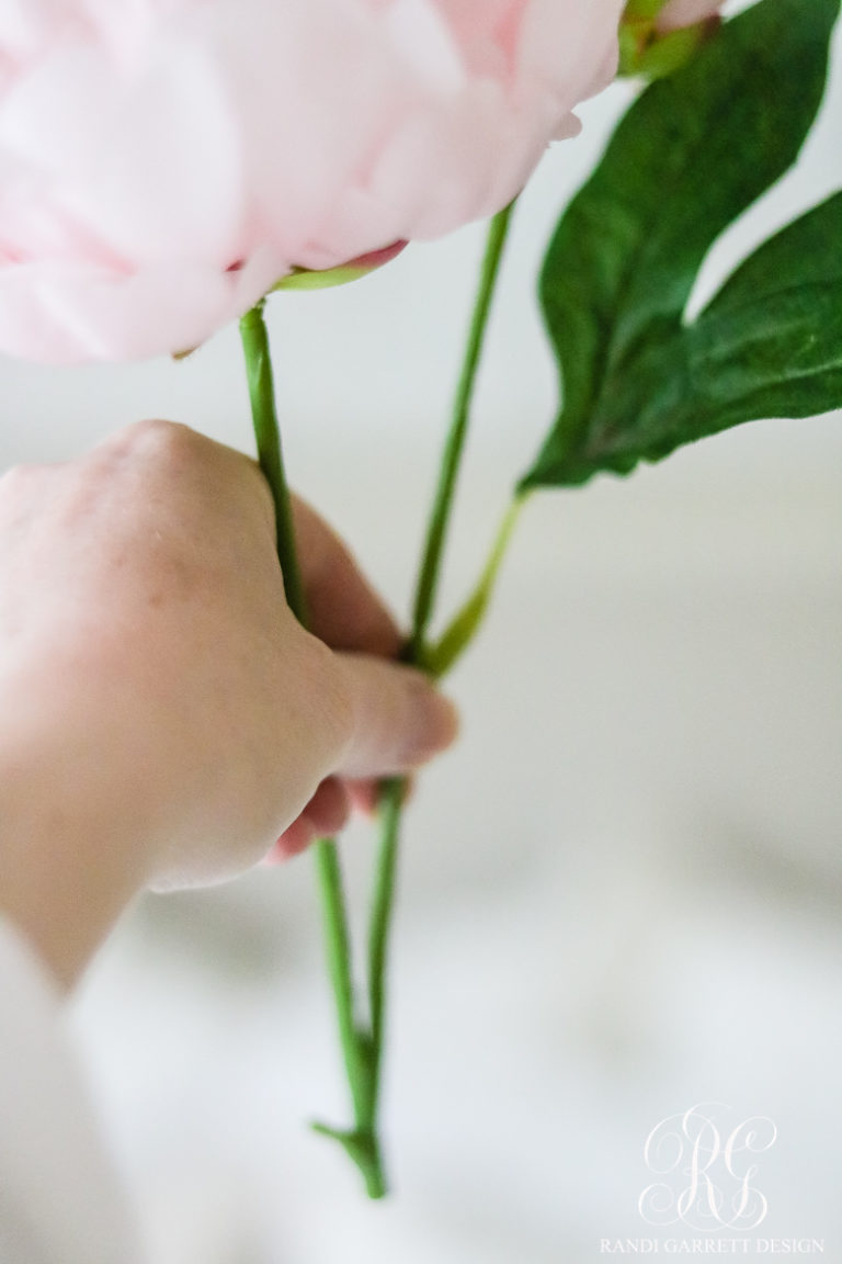 How to Make a Beautiful Peony and Cherry Blossom Spring Wreath - Randi ...