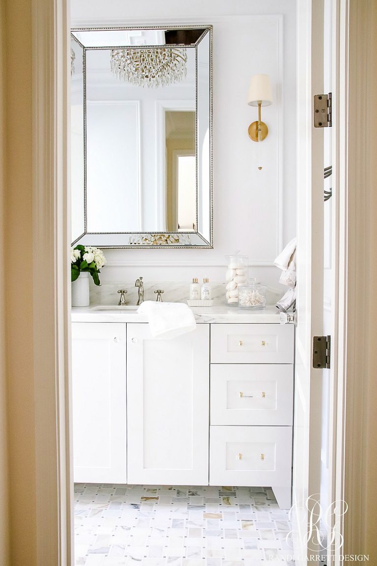 Glam Bathroom - Randi Garrett Design