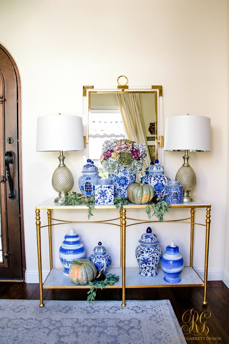Fresh Ideas for Fall Home Tour - Elegant Fall Decor - Randi Garrett Design