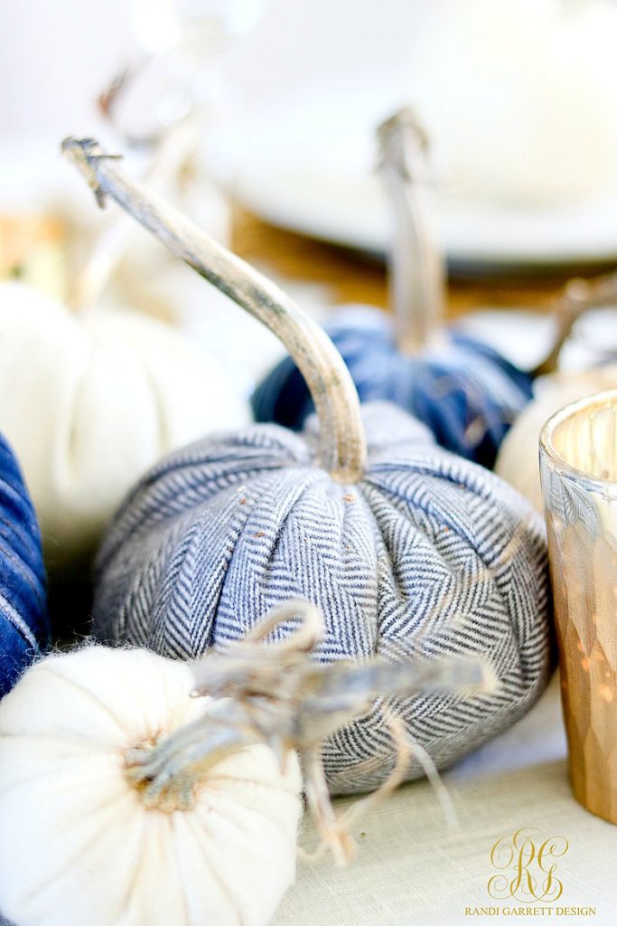 Glam Fall Dining Room Tour + Velvet Pumpkin Table - Randi Garrett Design