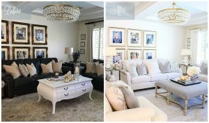 Transitional Family Room Reveal - Randi Garrett Design