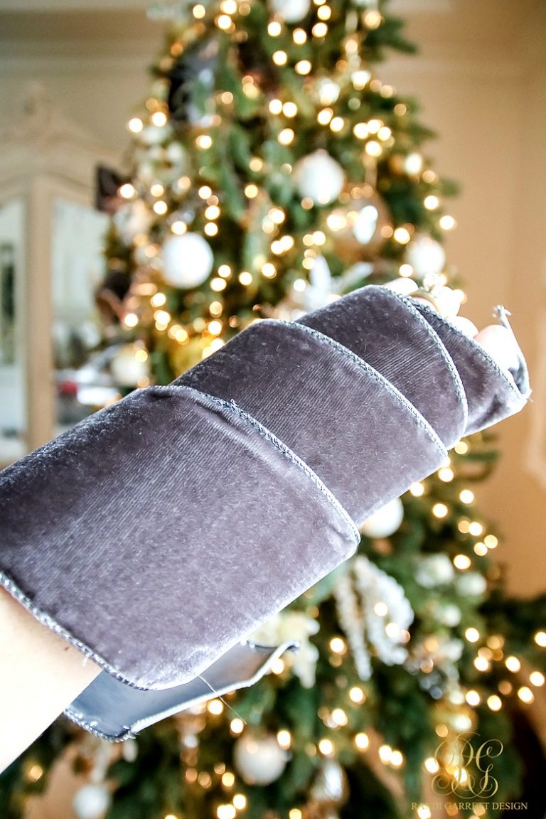 Tips for Trimming your Christmas Tree like a Pro - Randi Garrett Design