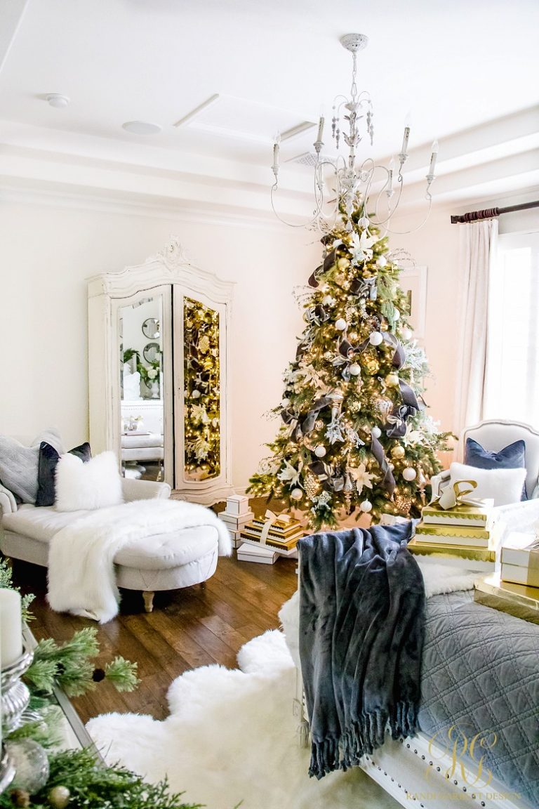 Tips for Trimming your Christmas Tree like a Pro - Randi Garrett Design