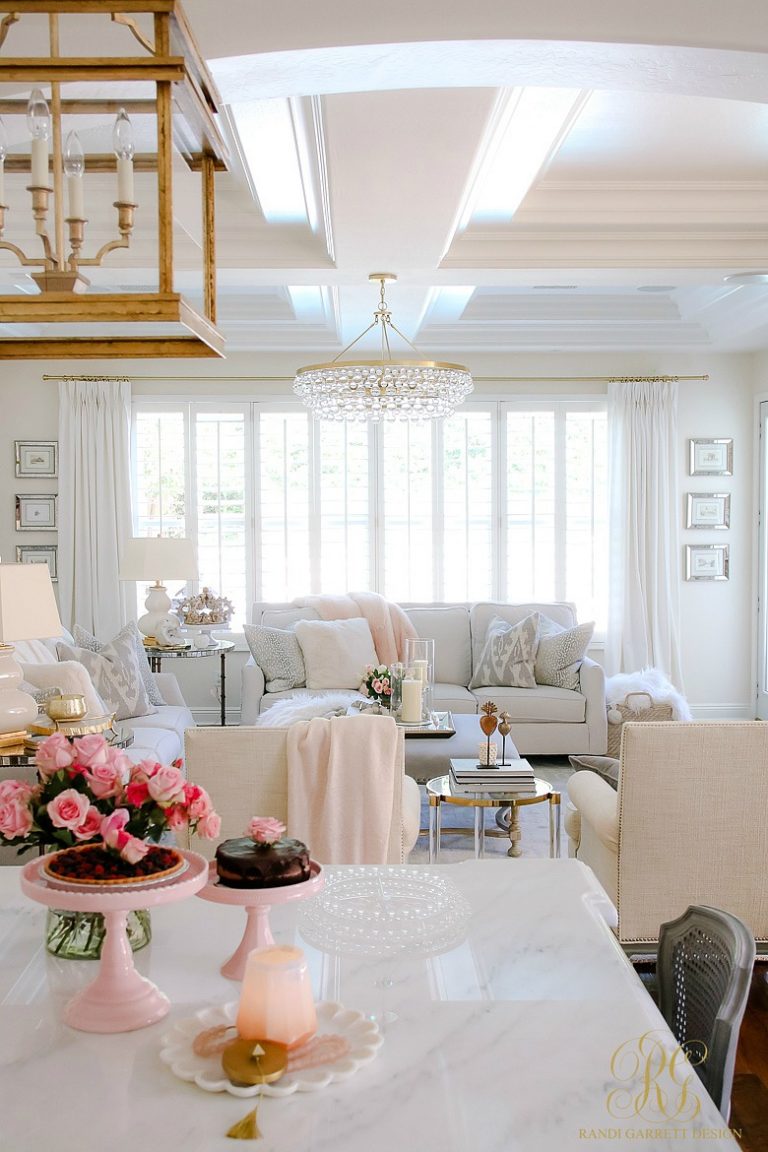 Romantic Valentine's Day Home Tour + Styling Tips - Randi Garrett Design
