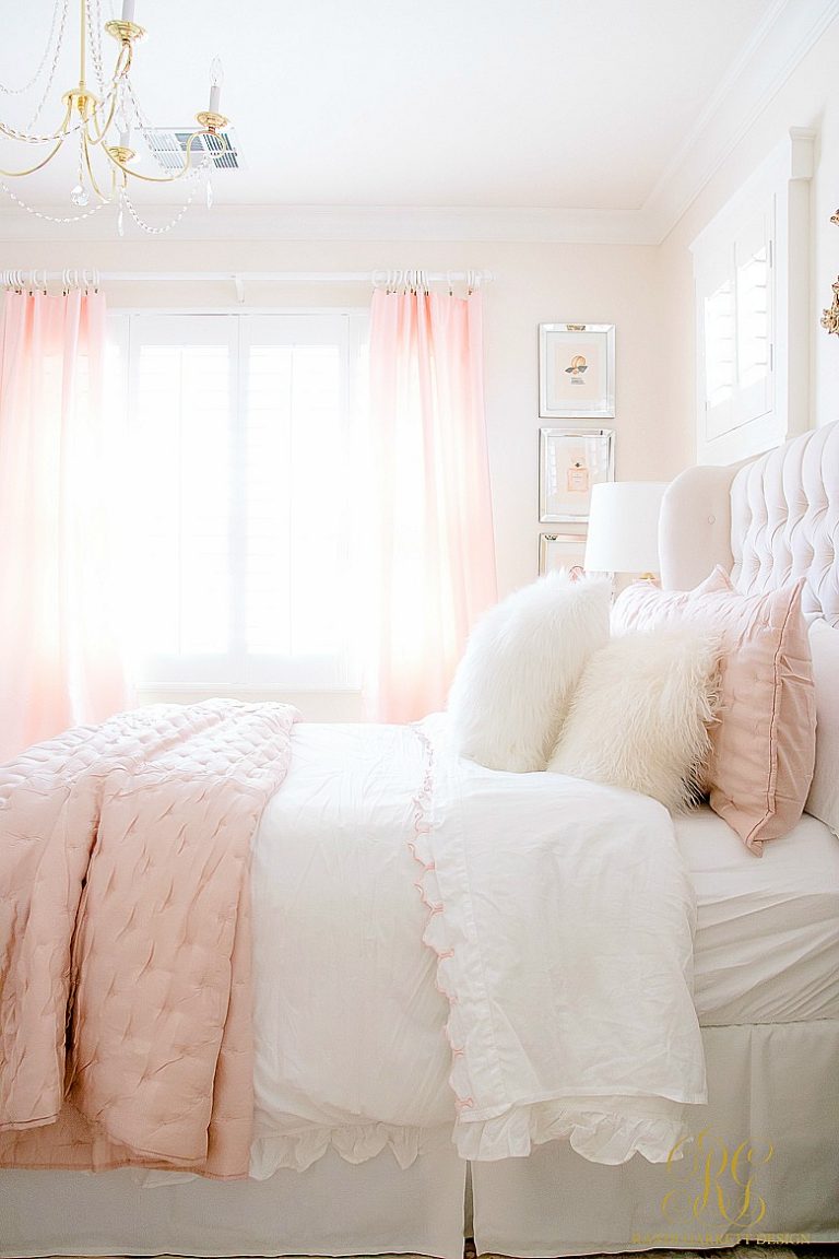 Pink And Gold Tween Bedroom Randi Garrett Design