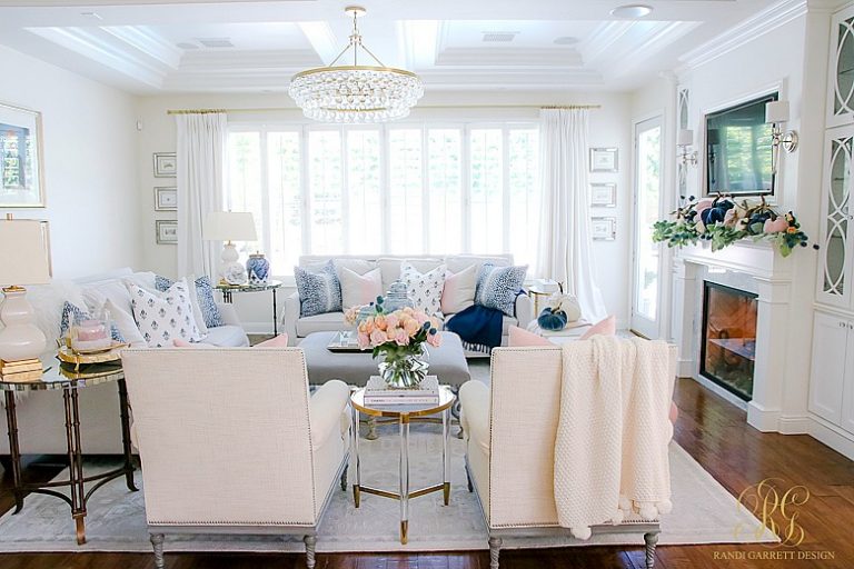 Welcoming Fall Home Tour - Fall Decorating Ideas - Randi Garrett Design