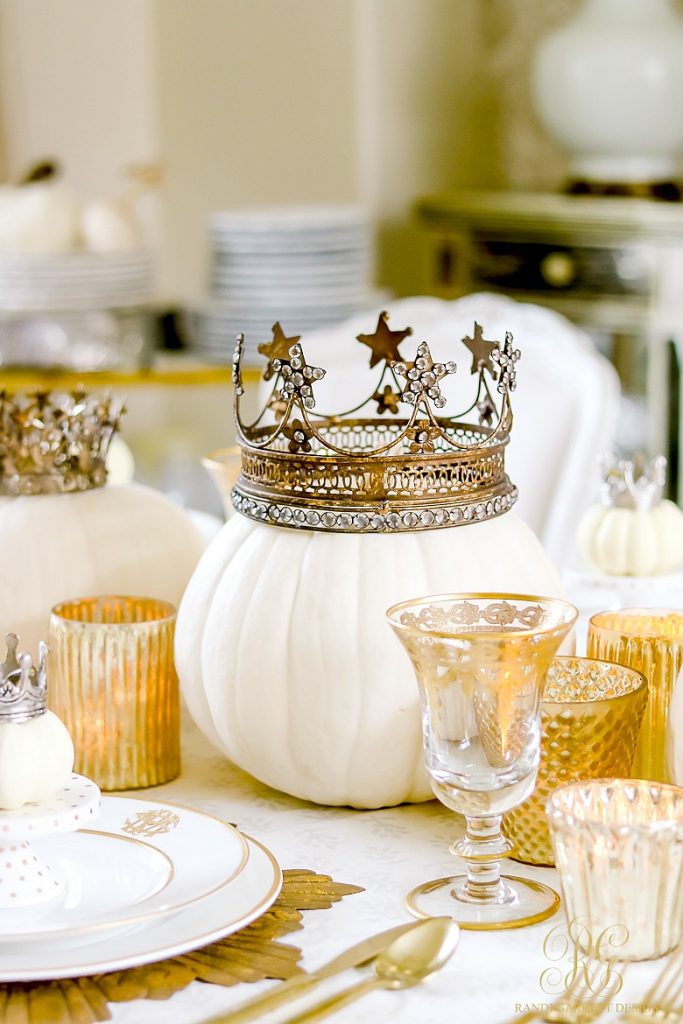 Glam Halloween Tablescape - Queen of Halloween - Randi Garrett Design