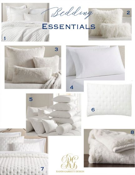 Bedding + Bath Essentials you can't Live Without - Randi Garrett Design