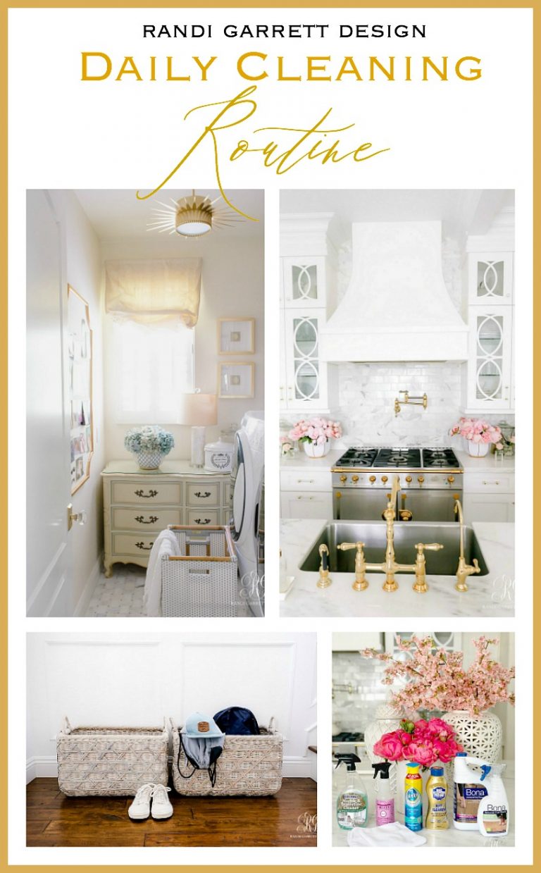Daily Cleaning Routine - Randi Garrett Design