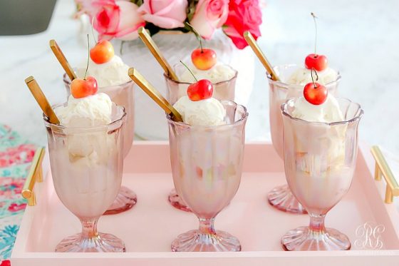 Back to School Ice Cream Sundae Bar - Randi Garrett Design