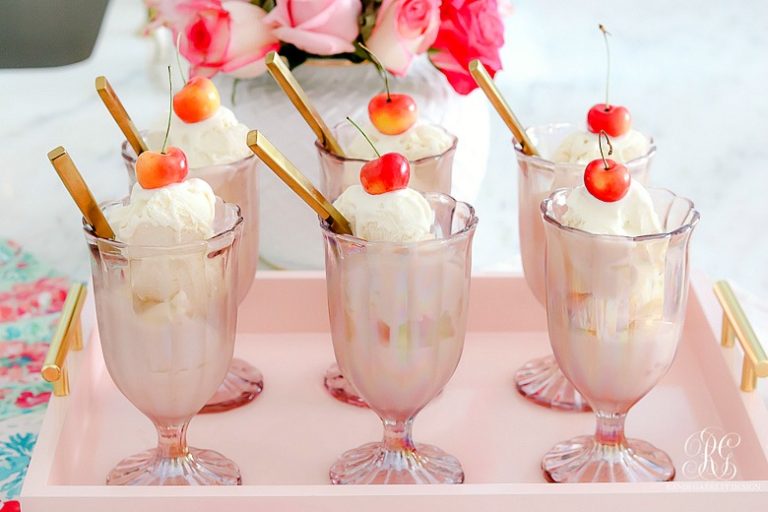 Back to School Ice Cream Sundae Bar - Randi Garrett Design