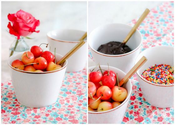 Back to School Ice Cream Sundae Bar - Randi Garrett Design