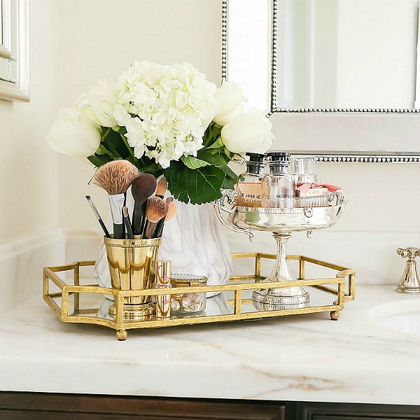 Pretty Styling Tips for your Vanity - Randi Garrett Design