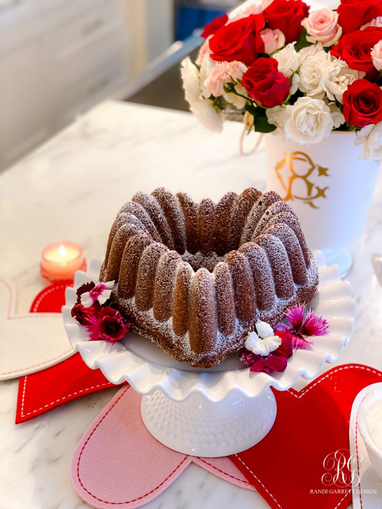 Heart Pound Cake Recipe - Randi Garrett Design