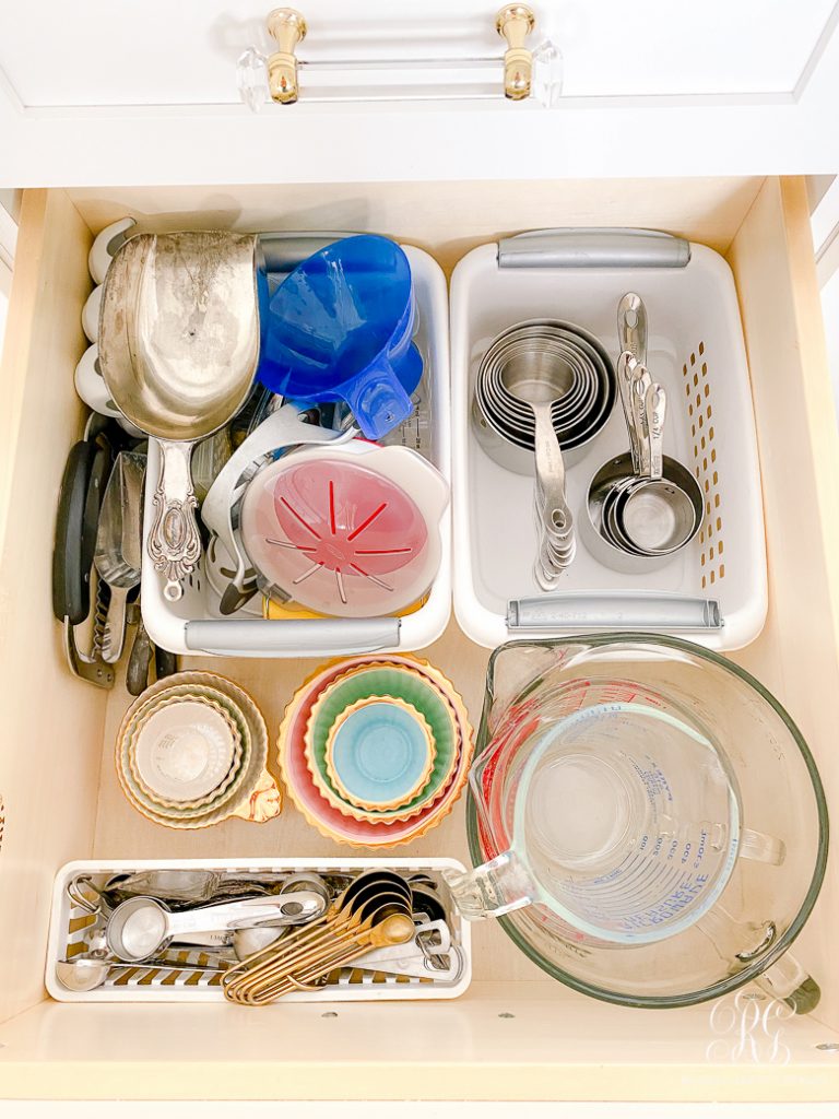 Kitchen Drawer Organizing Tips - Randi Garrett Design