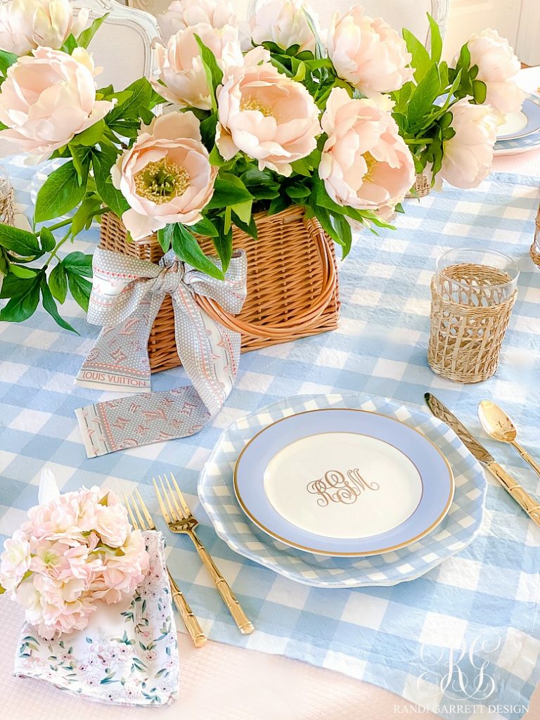 Easter Basket Easter Table - Randi Garrett Design