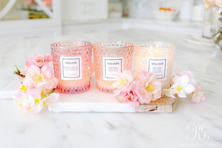 Spring Candle Styling Ideas - Randi Garrett Design