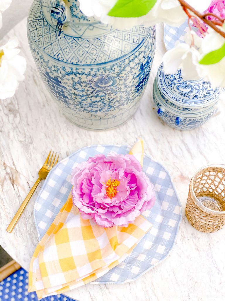 Vibrant Spring Porch + Outdoor Decor - Randi Garrett Design
