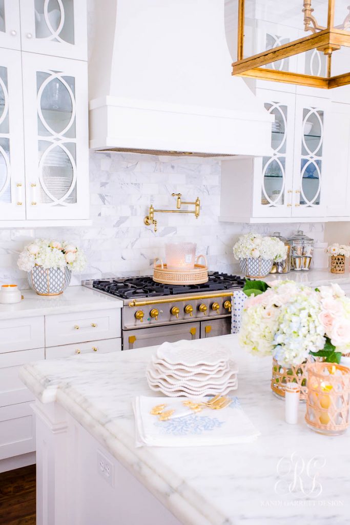 Relaxing Blue + White Spring Home Tour - Randi Garrett Design