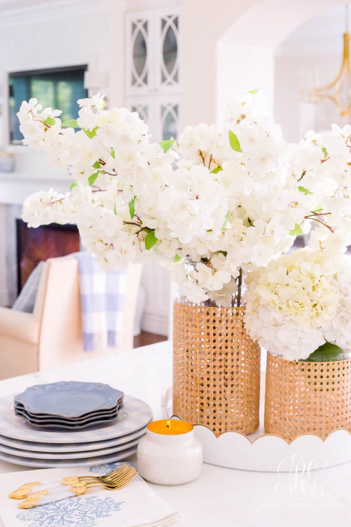 Relaxing Blue + White Spring Home Tour - Randi Garrett Design