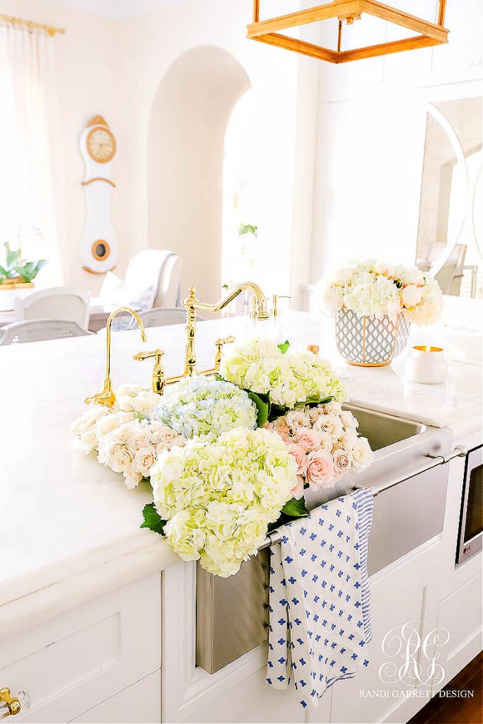 Relaxing Blue + White Spring Home Tour - Randi Garrett Design