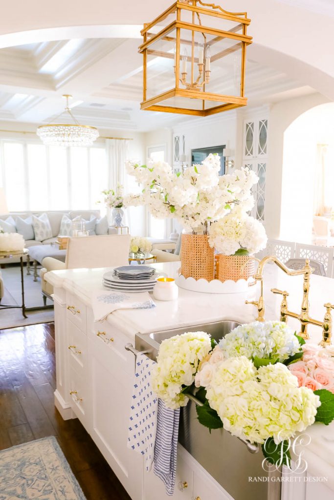 Relaxing Blue + White Spring Home Tour - Randi Garrett Design