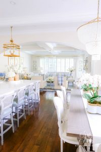 Relaxing Blue + White Spring Home Tour - Randi Garrett Design