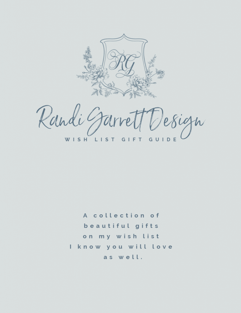 My Wish List Gift Guide - Randi Garrett Design