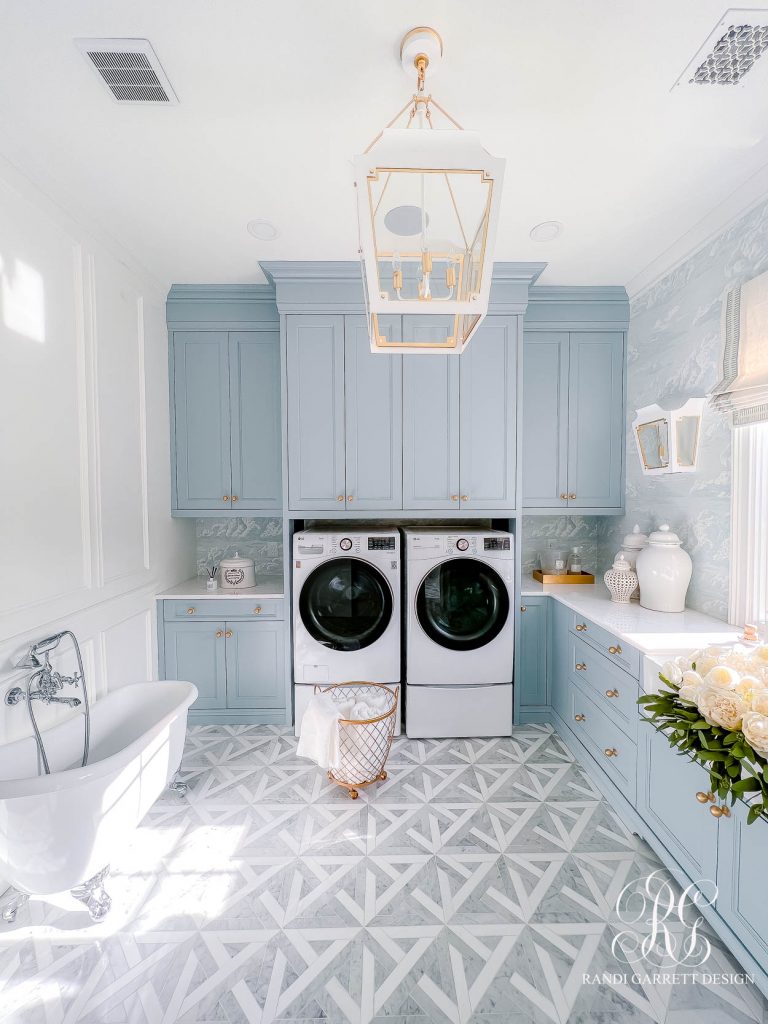 The Wren's Laundry Room Reveal - Randi Garrett Design