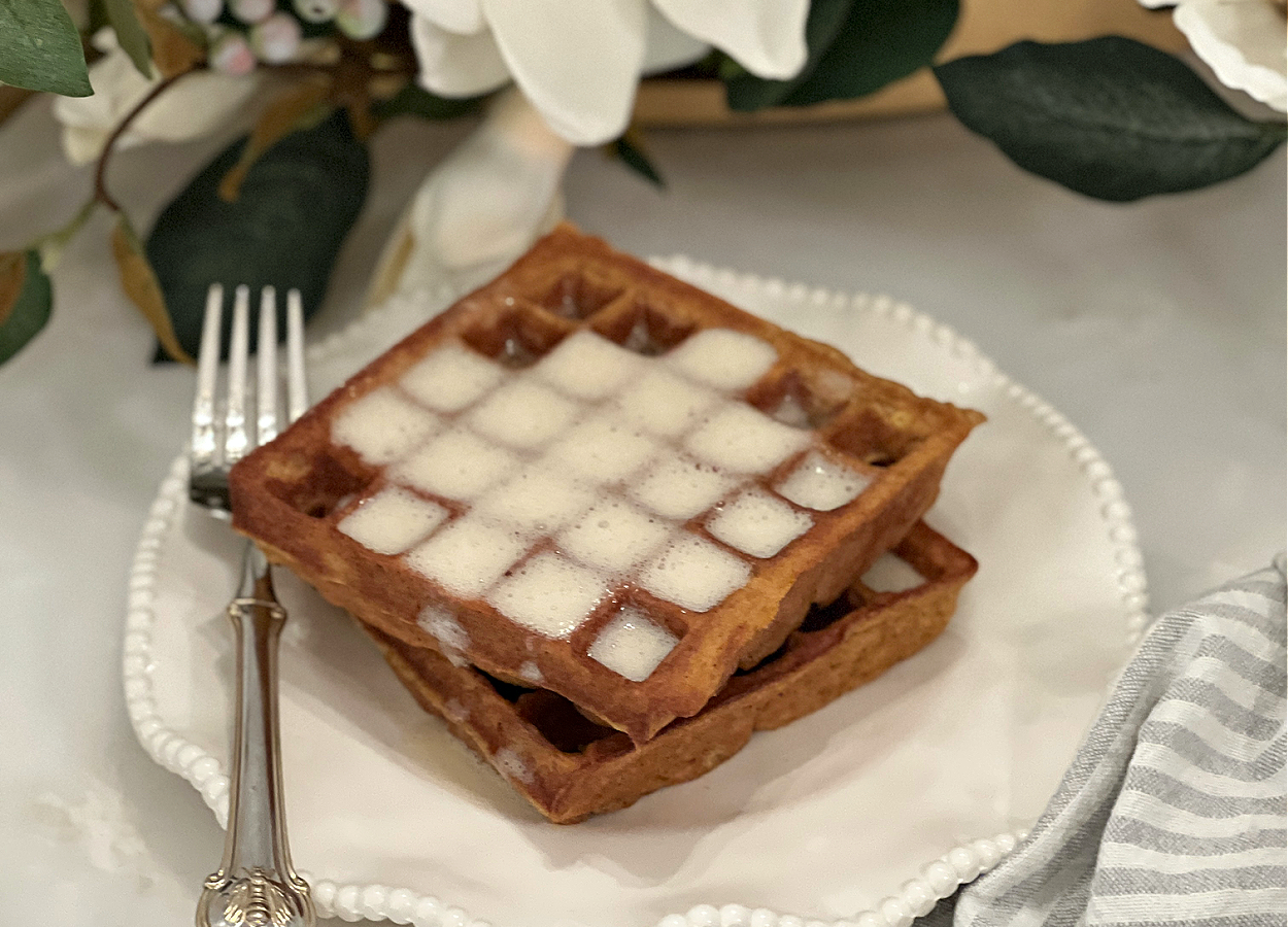Waffles With Syrup