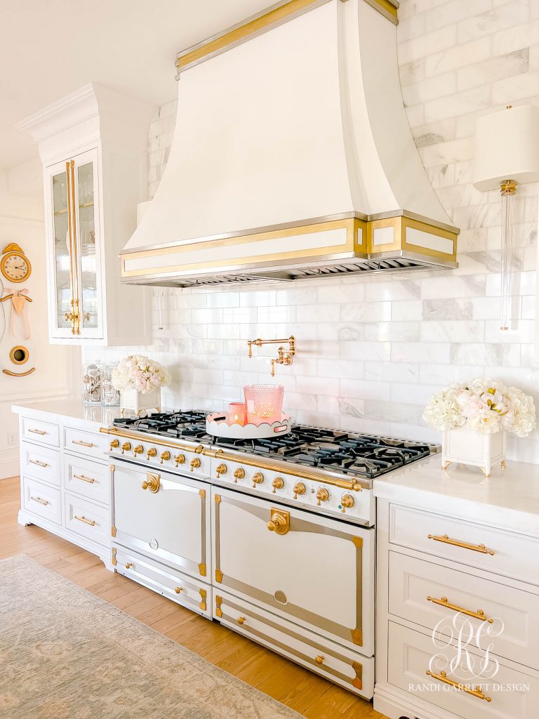 Pink and Gold Valentine's Decor Ideas - Randi Garrett Design