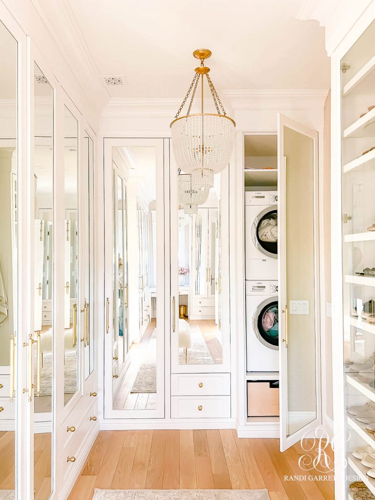Glam Main Bedroom Closet Reveal - Randi Garrett Design