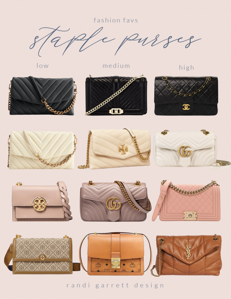 How to Create a Timeless Handbag + Shoe Collection - Randi Garrett Design