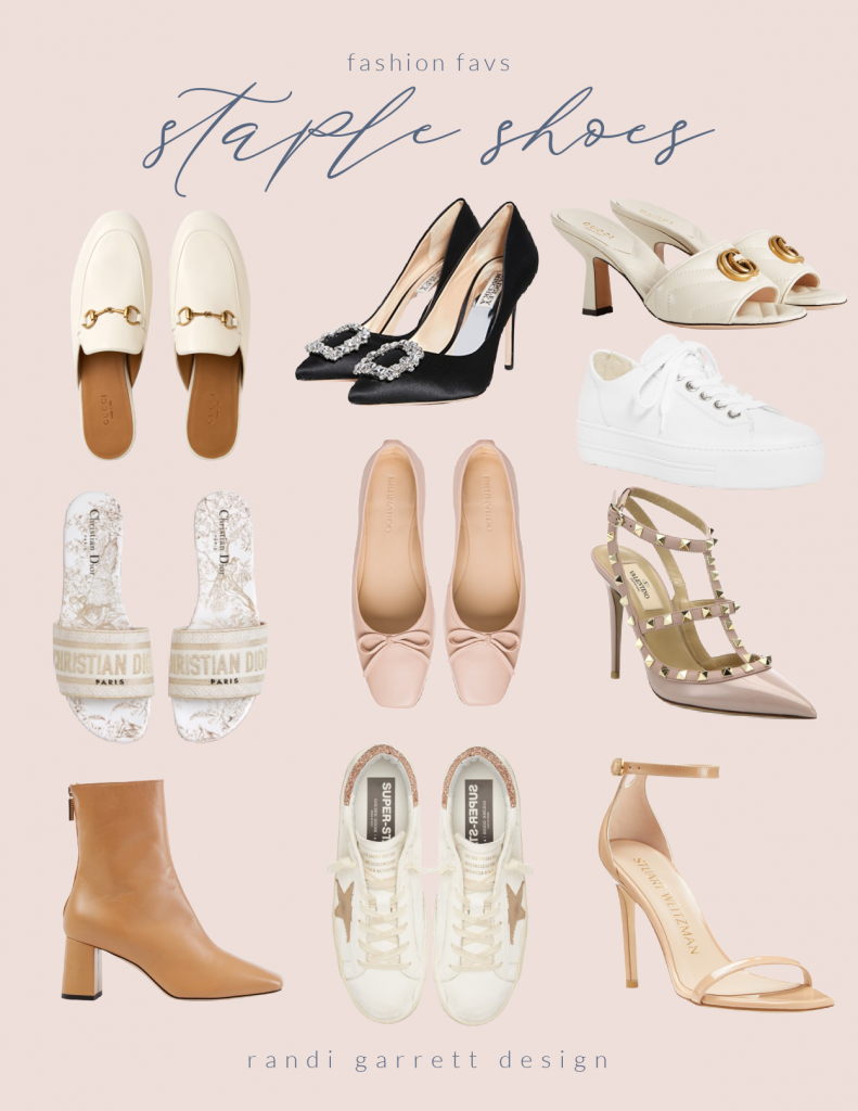 How to Create a Timeless Handbag + Shoe Collection - Randi Garrett Design