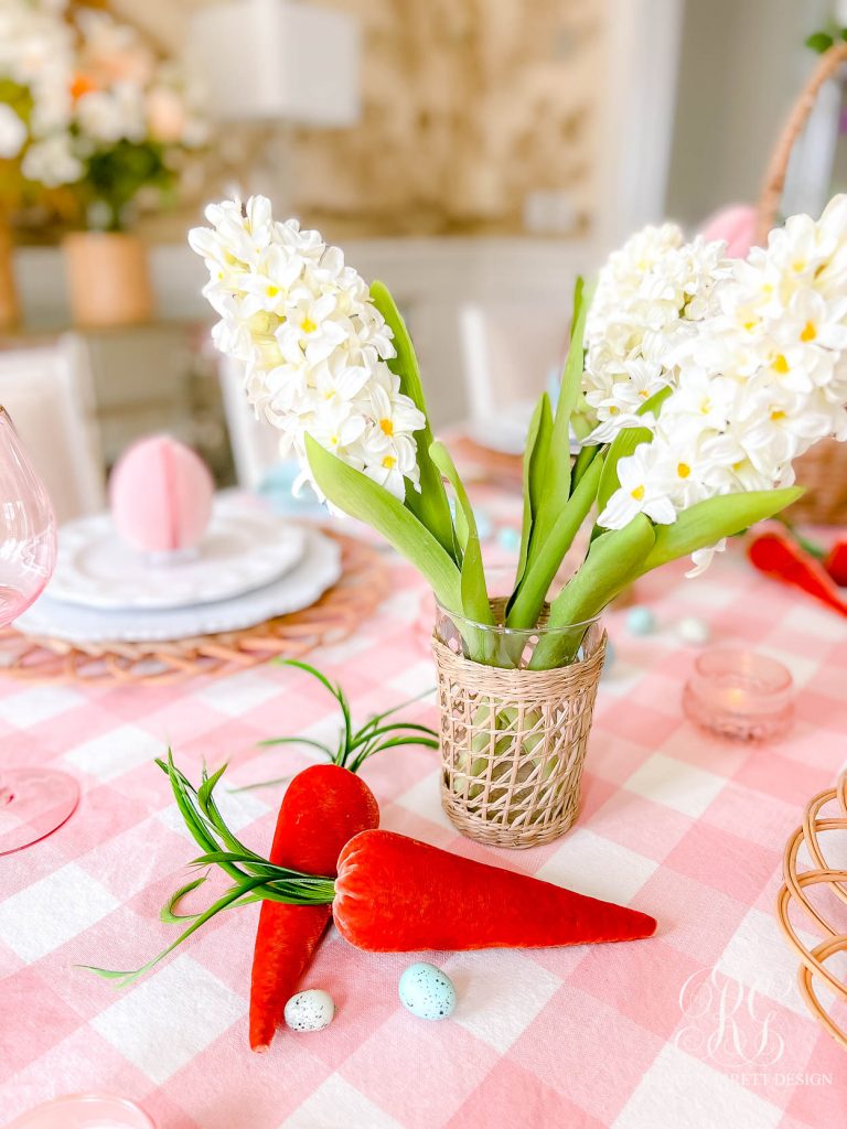 Velvet Egg Easter Table - Randi Garrett Design