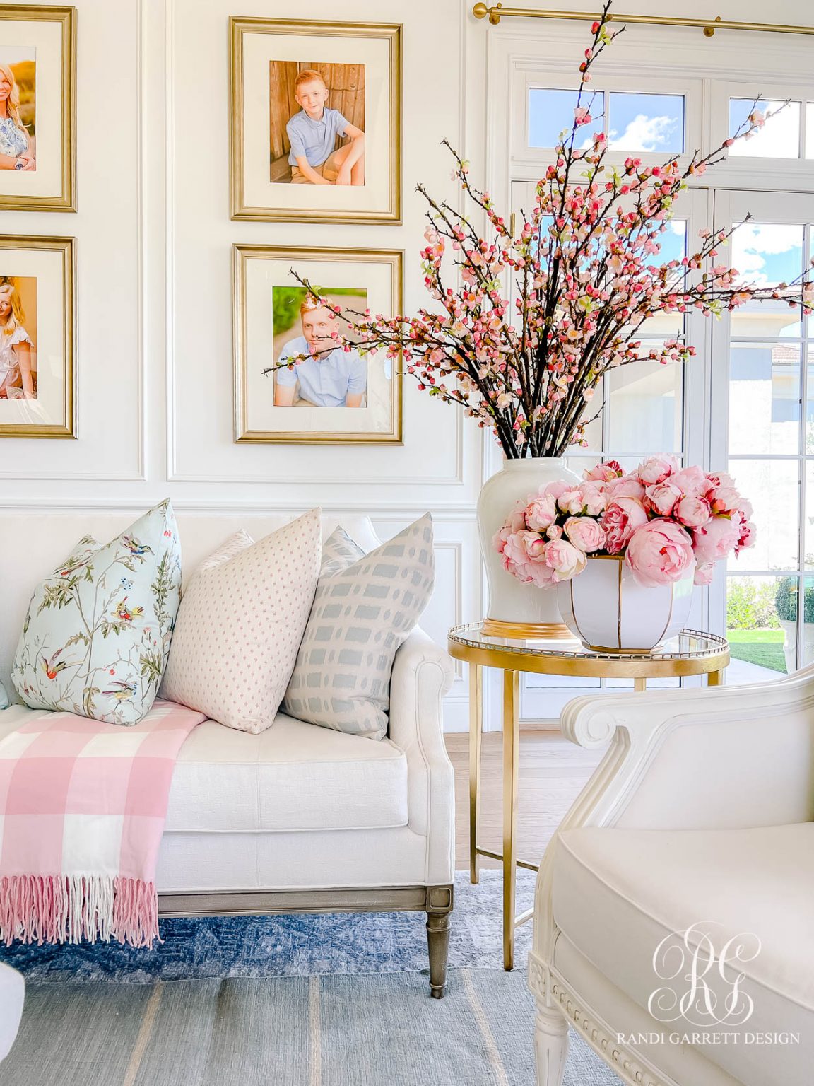 Spring Home Tour - Spring Decor Ideas for your Family Room - Randi ...