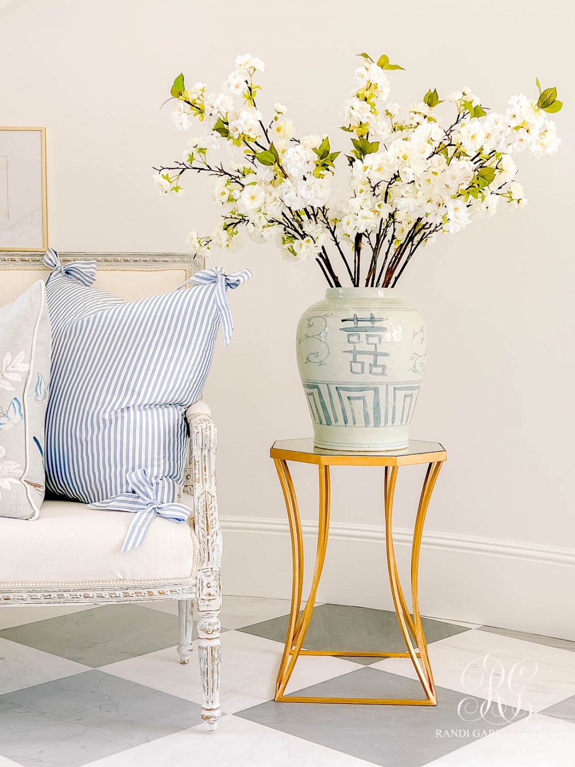 Spring Home Tour - Spring Decor Ideas for your Home - Randi Garrett Design
