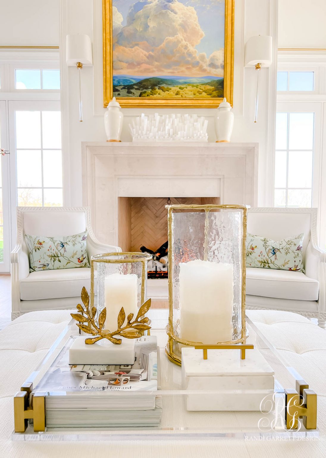 Spring Home Tour - Spring Decor Ideas for your Family Room - Randi ...