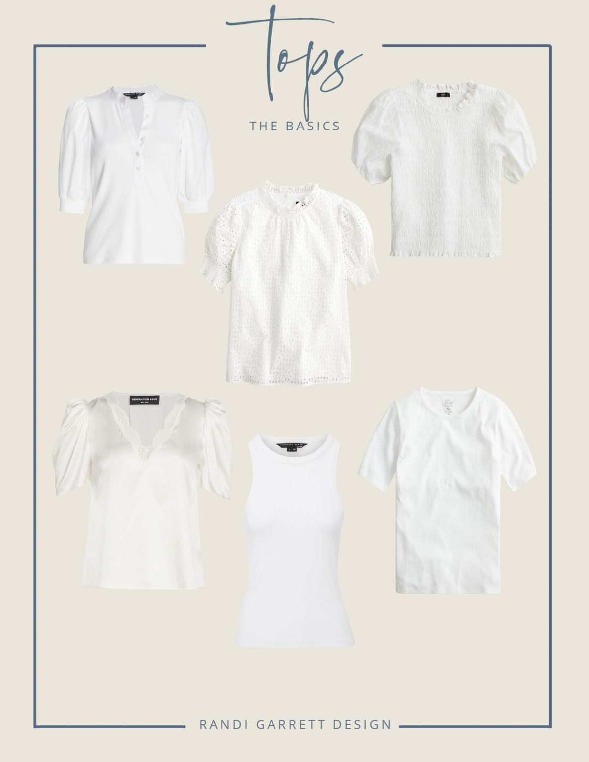 Chic Neutral Fashion Essentials - Randi Garrett Design