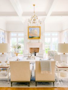 Summer decorating for your Family Room - Randi Garrett Design