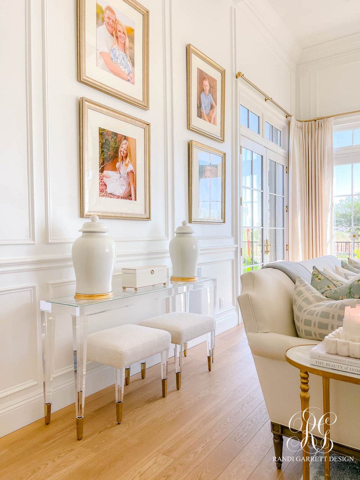 Summer decorating for your Family Room - Randi Garrett Design