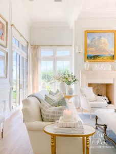 Summer decorating for your Family Room - Randi Garrett Design