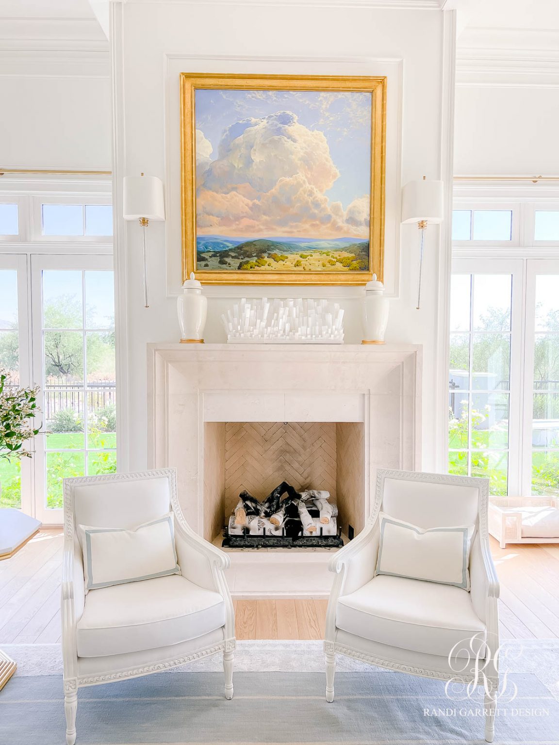 Summer decorating for your Family Room - Randi Garrett Design