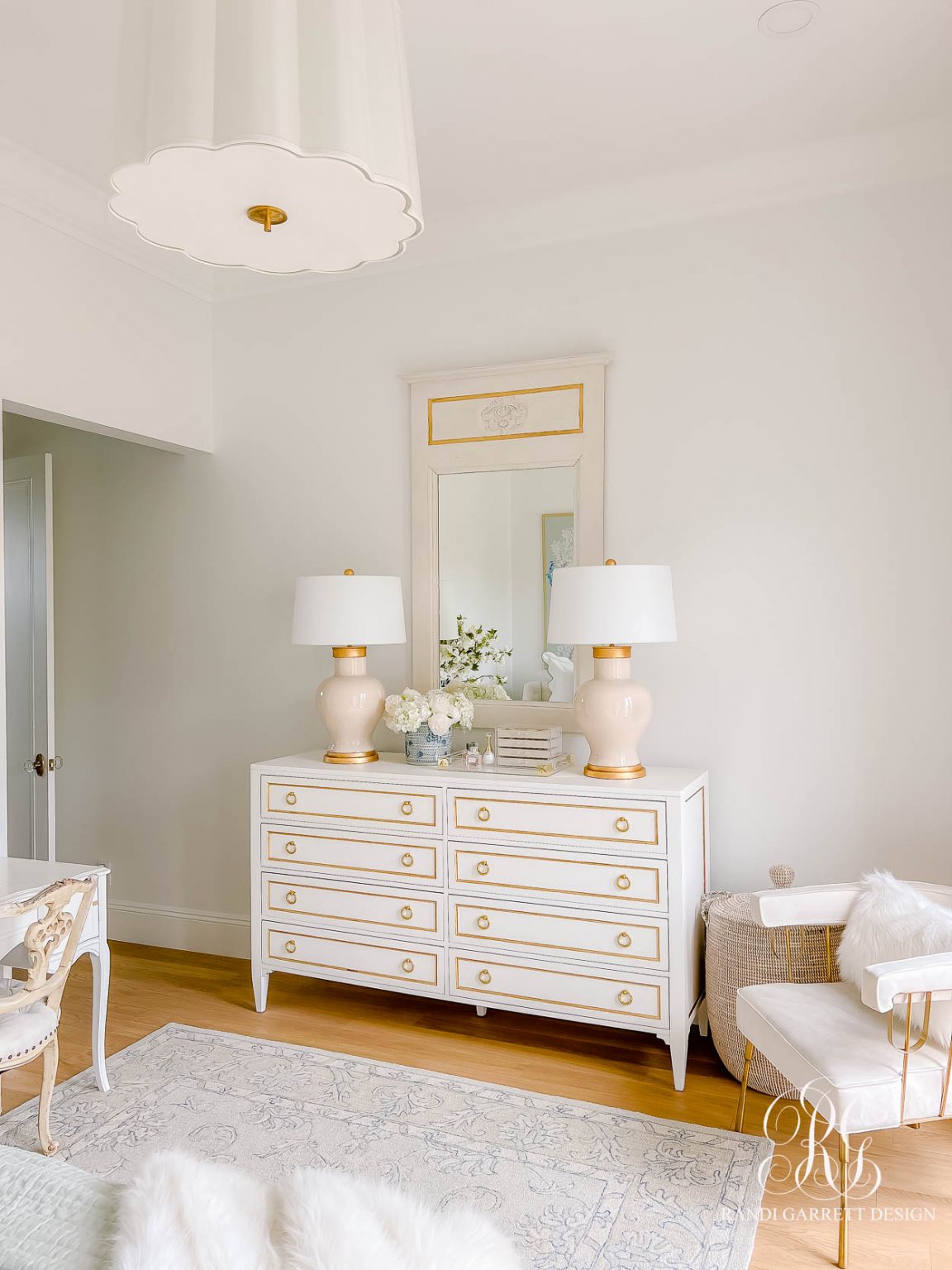 Ellie's Bedroom and Bathroom Reveal - Randi Garrett Design