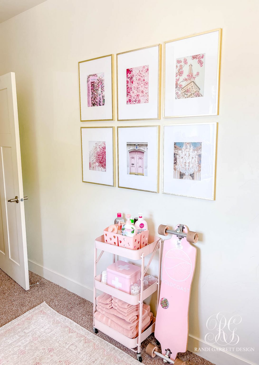 Ellie's Chic Dorm Room - Randi Garrett Design